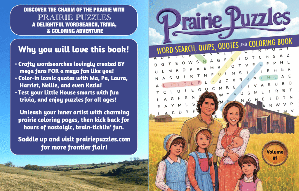 Prairie Puzzles Wordsearch and MORE…. | The Little House on the Prairie ...